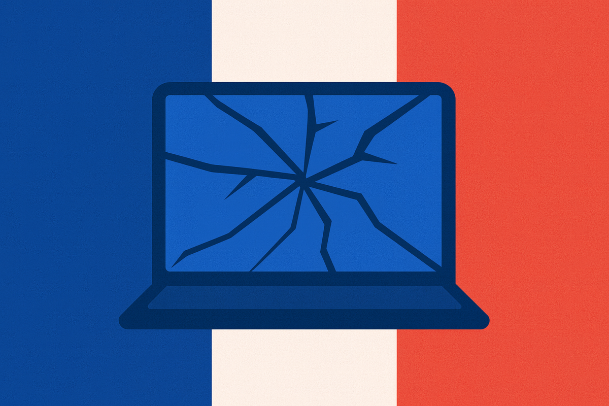 réparation changement d'écran cassé fissuré du pc portable